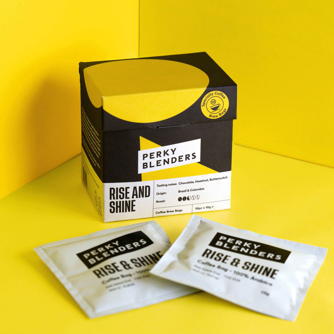 Rise and Shine Brew Bags – Perky Blenders Specialty Coffee